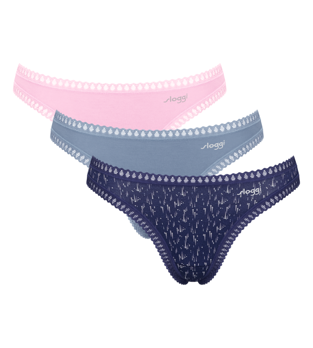 Sloggi Go Crush Dames String 3-Pack Multiple Colours 4 V004 voordelig ...
