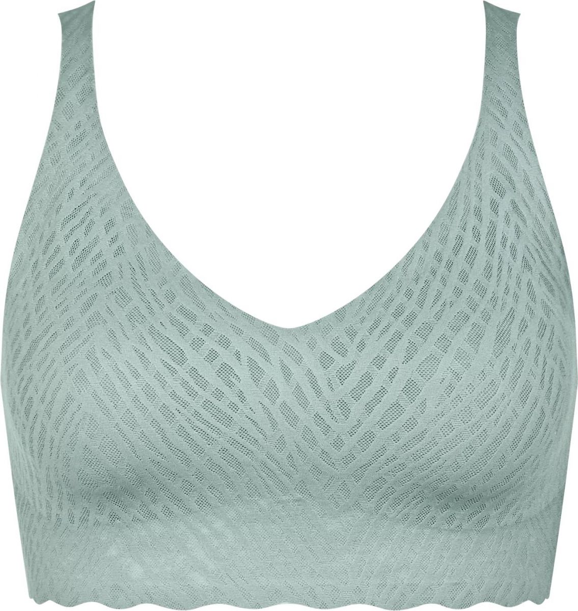 Sloggi ZERO Feel Bliss Dames Bralette Misty Turquoise 7329 voordelig ...