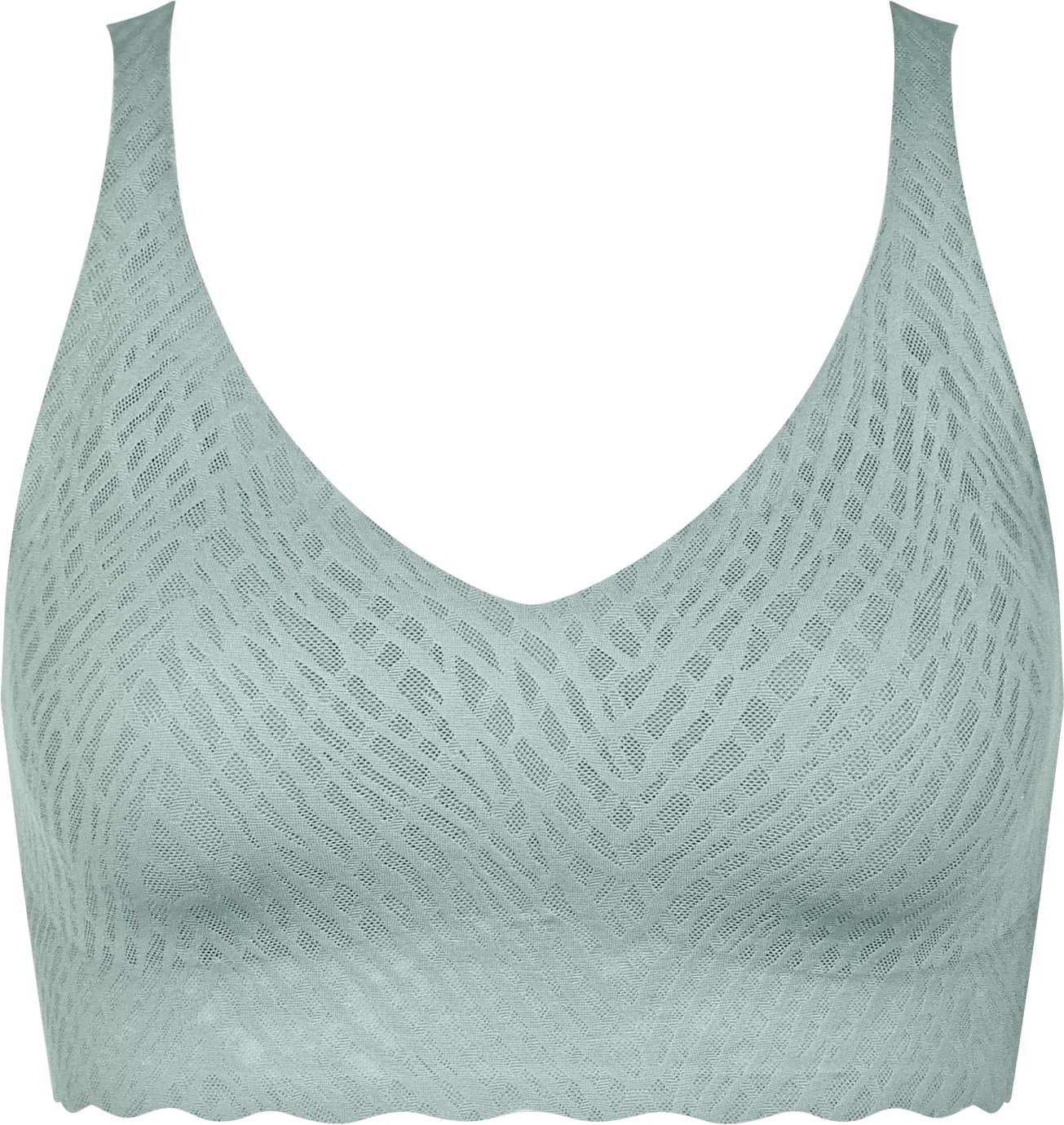 Sloggi ZERO Feel Bliss Dames Bralette Misty Turquoise 7329 voordelig ...